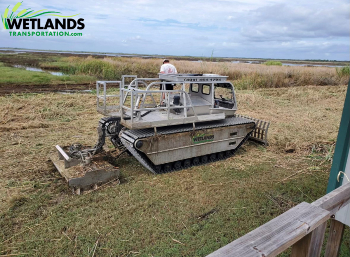 Marsh Buggies Transportation | Air Boat Transportation Louisiana